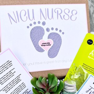 NICU Nurse Gift - NICU Nurse Spa Gift Set - Gift Box for NICU Nurses ...
