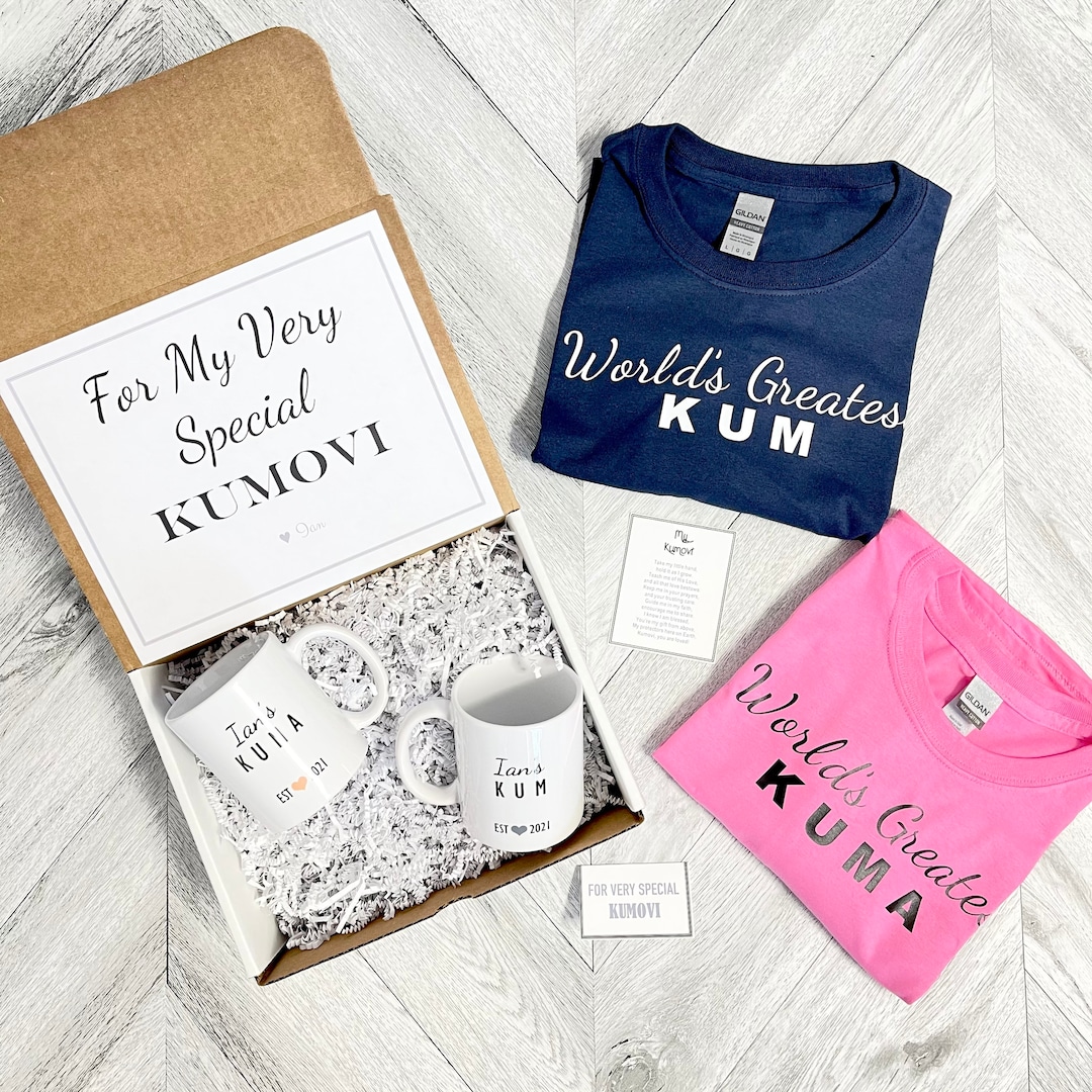 Kum and Kuma Gift Box - Personalized Shirts and Mugs - Will You Be My ...