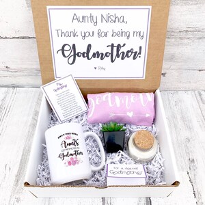 Godmother Gift Godmother Box Godmother Proposal Personalized Godmother ...