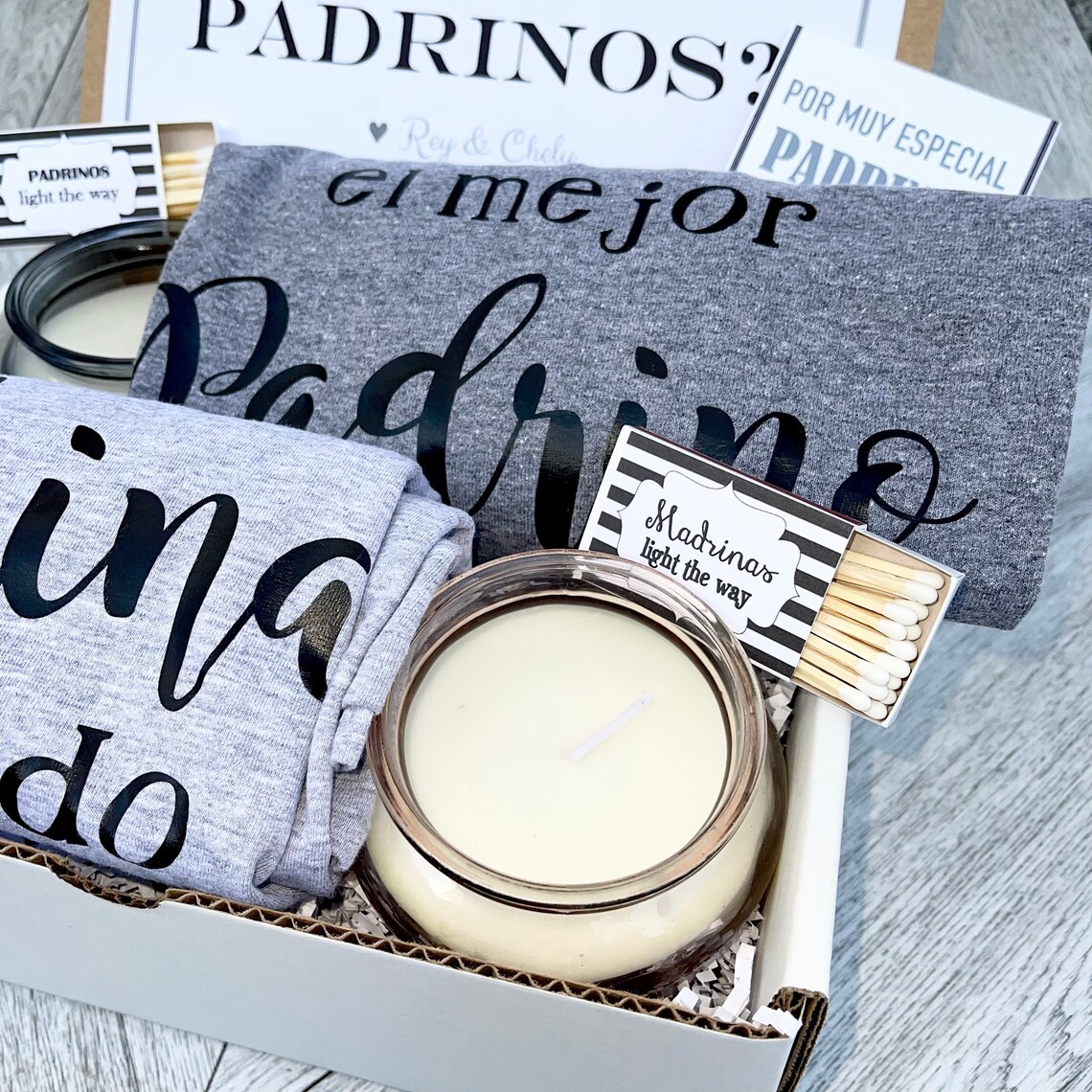 Padrinos Box Personalized Padrino and Madrina Gift Will | Etsy