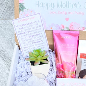 Mom Spa Gift Set - Pamper Yourself Spa Gift Box - Mother’s Day Gift ...