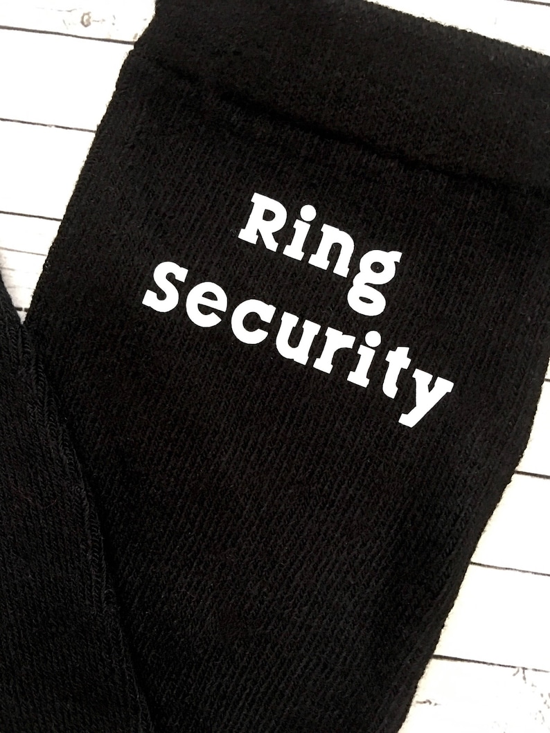Socks for the Ring Bearer - Ring Security - Cute Gift for the Ring ...