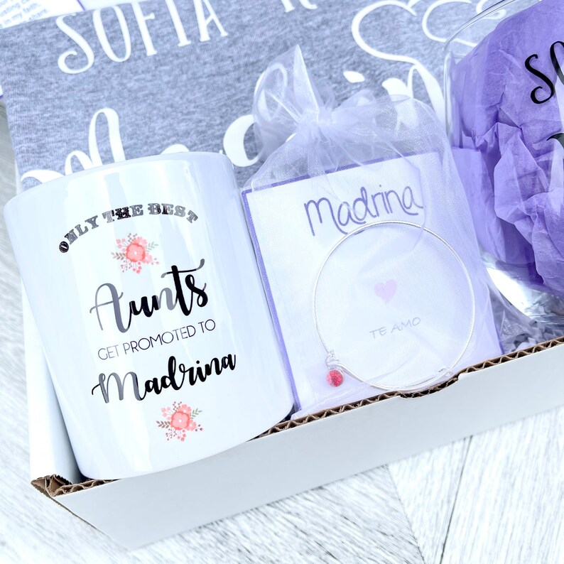 Madrina Gift Madrina Box Madrina Proposal Personalized - Etsy