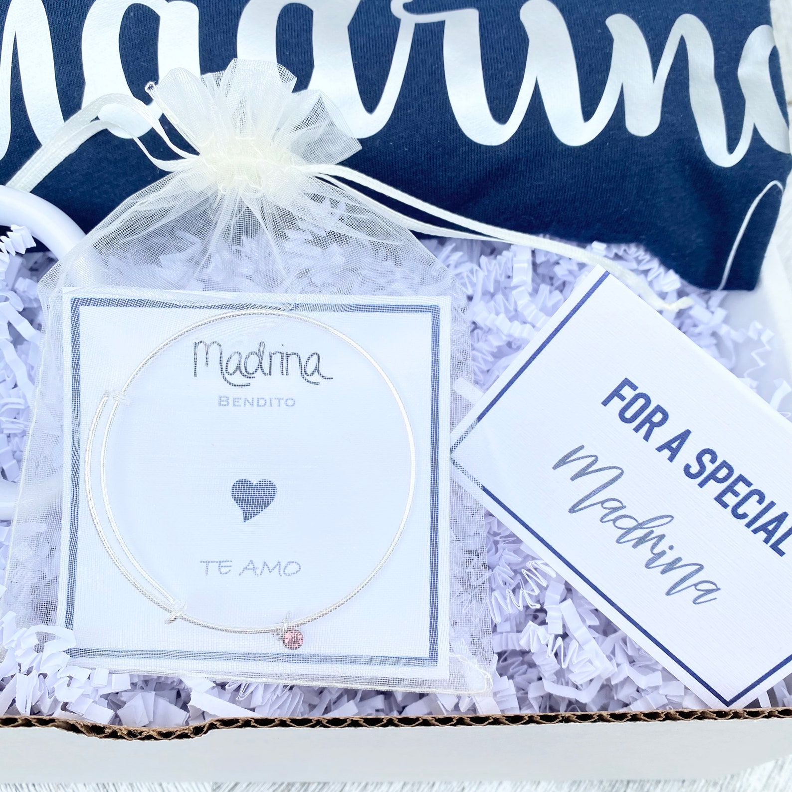 Madrina Box Regalo Madrina Personalizado Will you be My - Etsy España