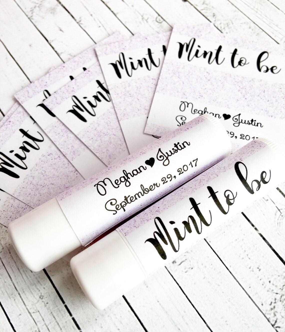 Customizable Glitter Chapstick Labels / Lip Balm Labels / | Etsy