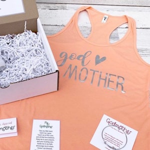 Godmother Gift Godmother Box Godmother Proposal Personalized Godmother ...