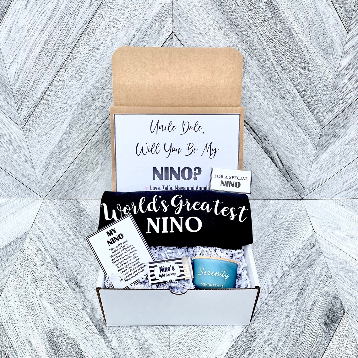 Nina and Nino Boxes Set of 2 Boxes Personalized Nino and - Etsy