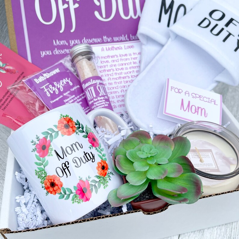 Mom Spa Gift Set Mothers Day Gift Mom off Duty Spa Gift - Etsy