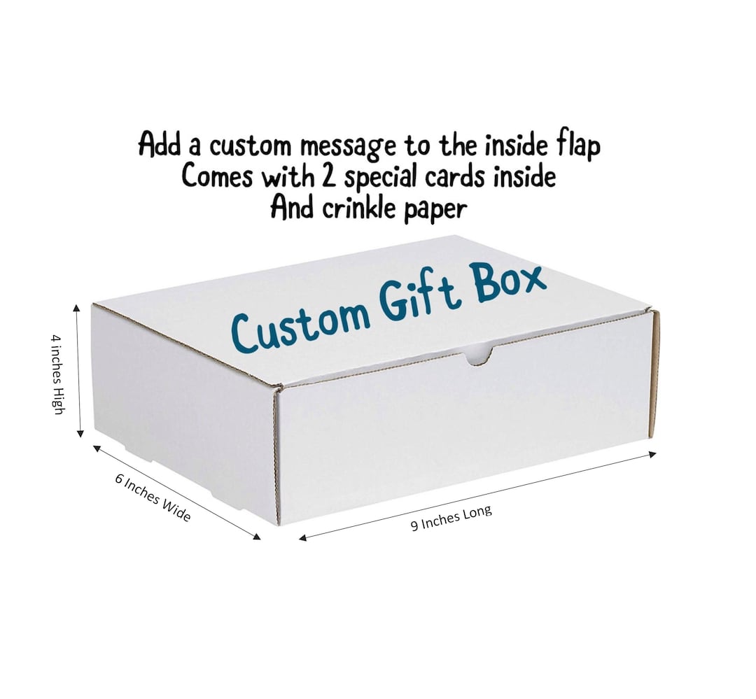 Customized Gift Box - Add a Special Message on the Inside ...