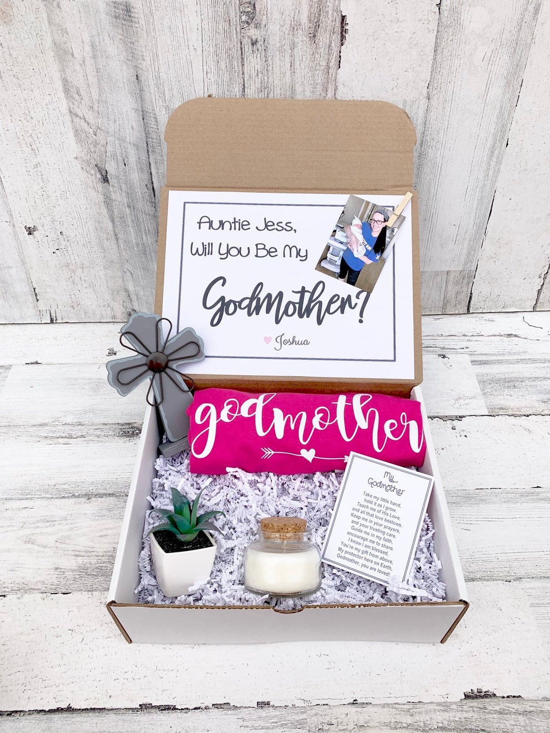Godmother Gift - Godmother Box - Godmother Proposal - Personalized ...