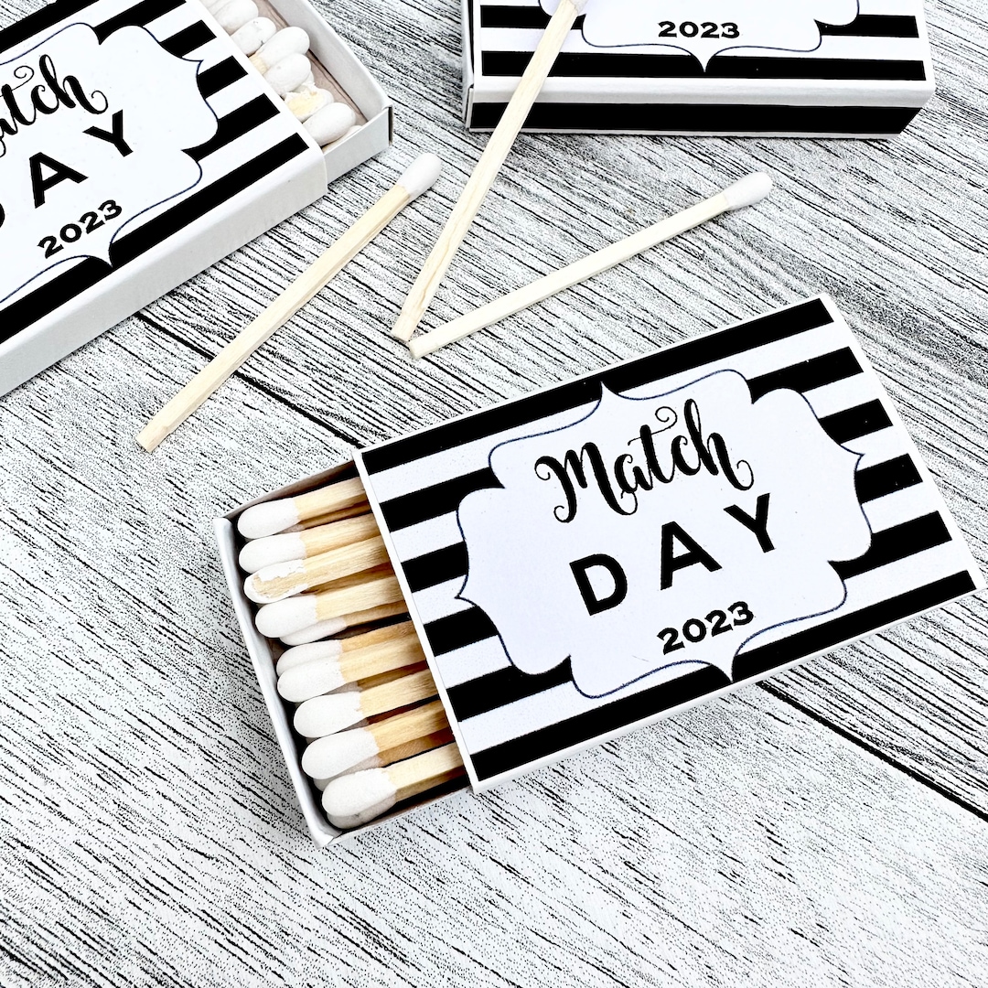 Match Day Favors Set of 24 Match Day Celebration - Etsy