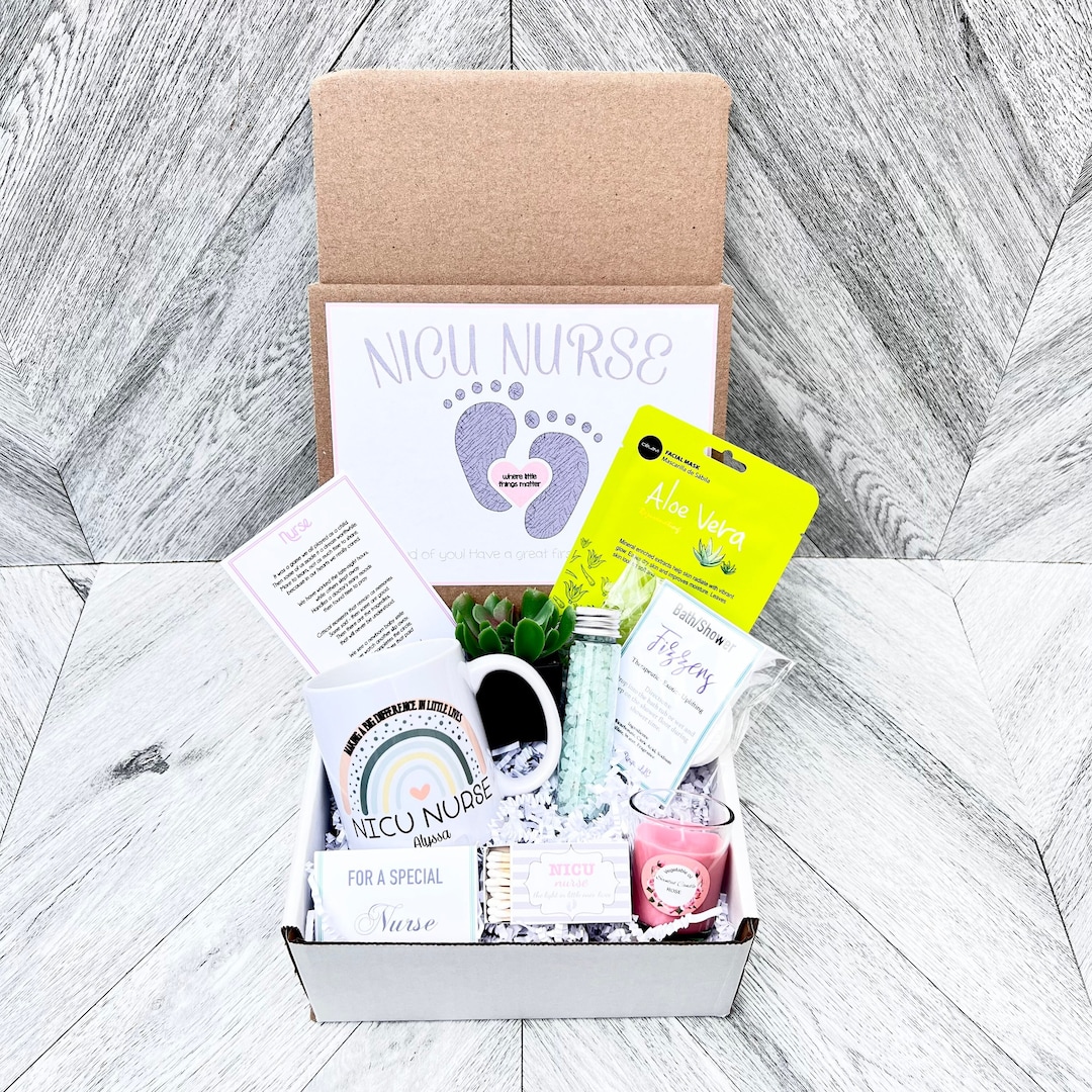 NICU Nurse Gift - NICU Nurse Spa Gift Set - Gift Box for NICU Nurses ...