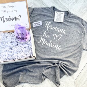 Madrina Gift - Madrina Box - Hermana Tia Madrina Proposal ...