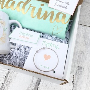 Madrina Box - Personalized Madrina Gift - Will You Be My Madrina Box ...