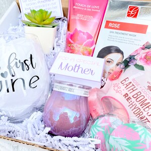 Mom Spa Gift Set - Pamper Yourself Spa Gift Box - Mother’s Day Gift ...