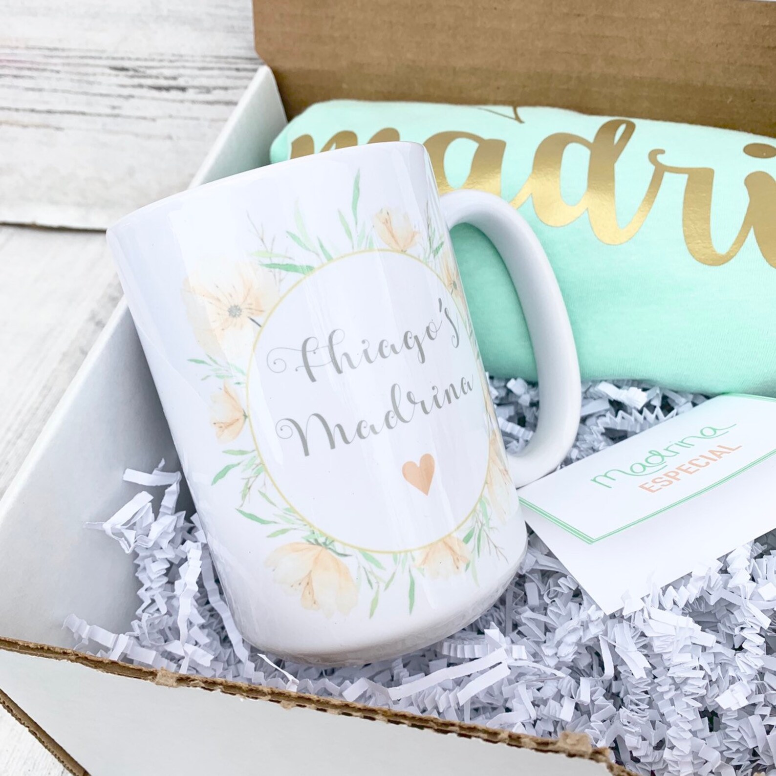 Madrina Box Personalized Madrina Gift Will You Be My | Etsy