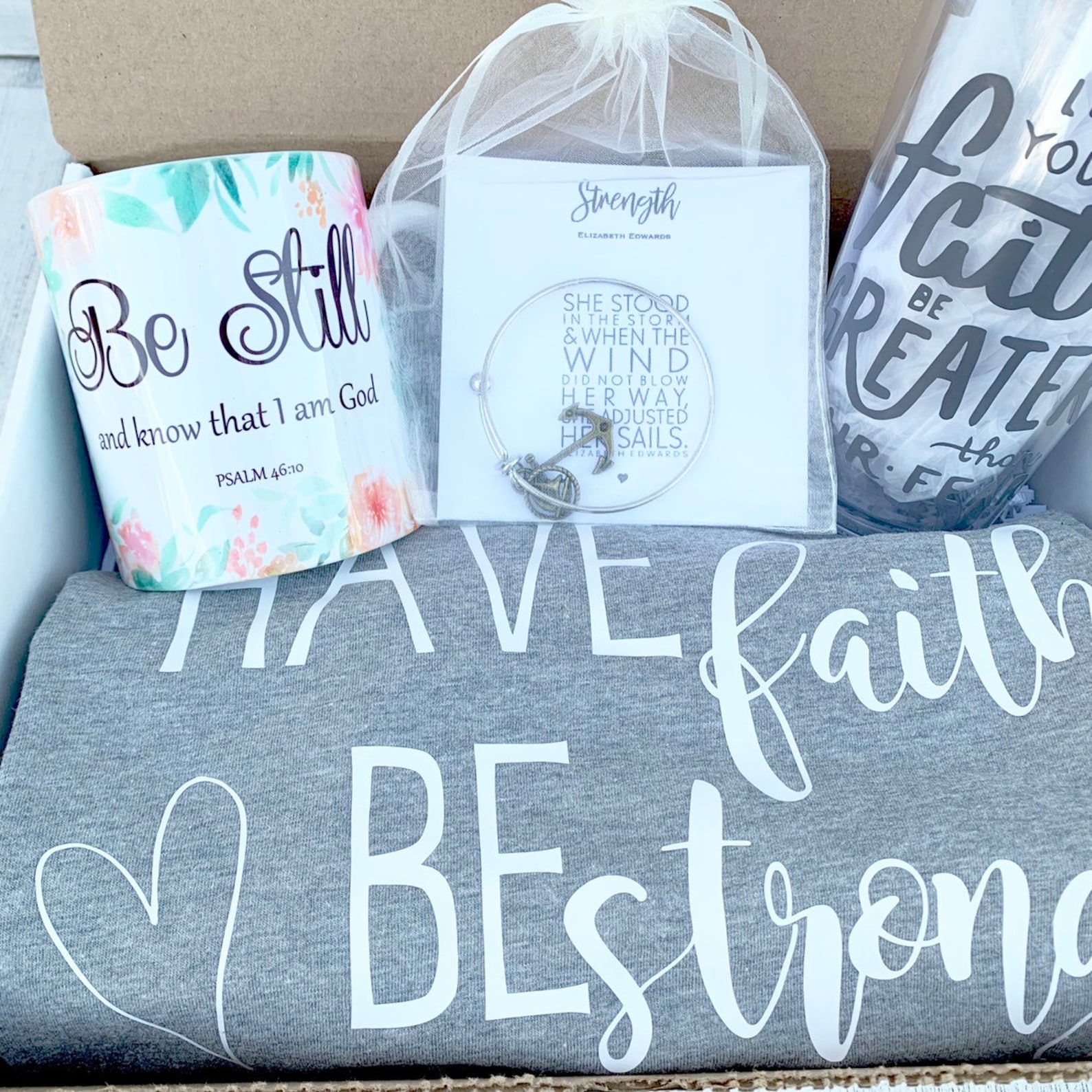 Get Well Soon Box Personalized Get Well Soon Box Faith Box - Etsy
