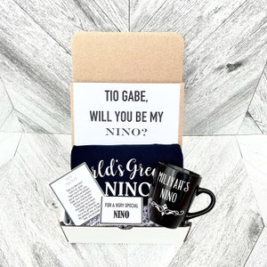 Personalized Nino Gift Box: Will You Be My Nino Proposal - Etsy