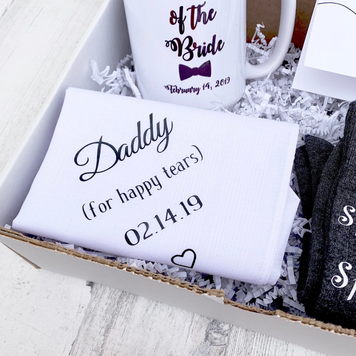 Father of Bride Gift Box Personalized Father of the Bride | Etsy