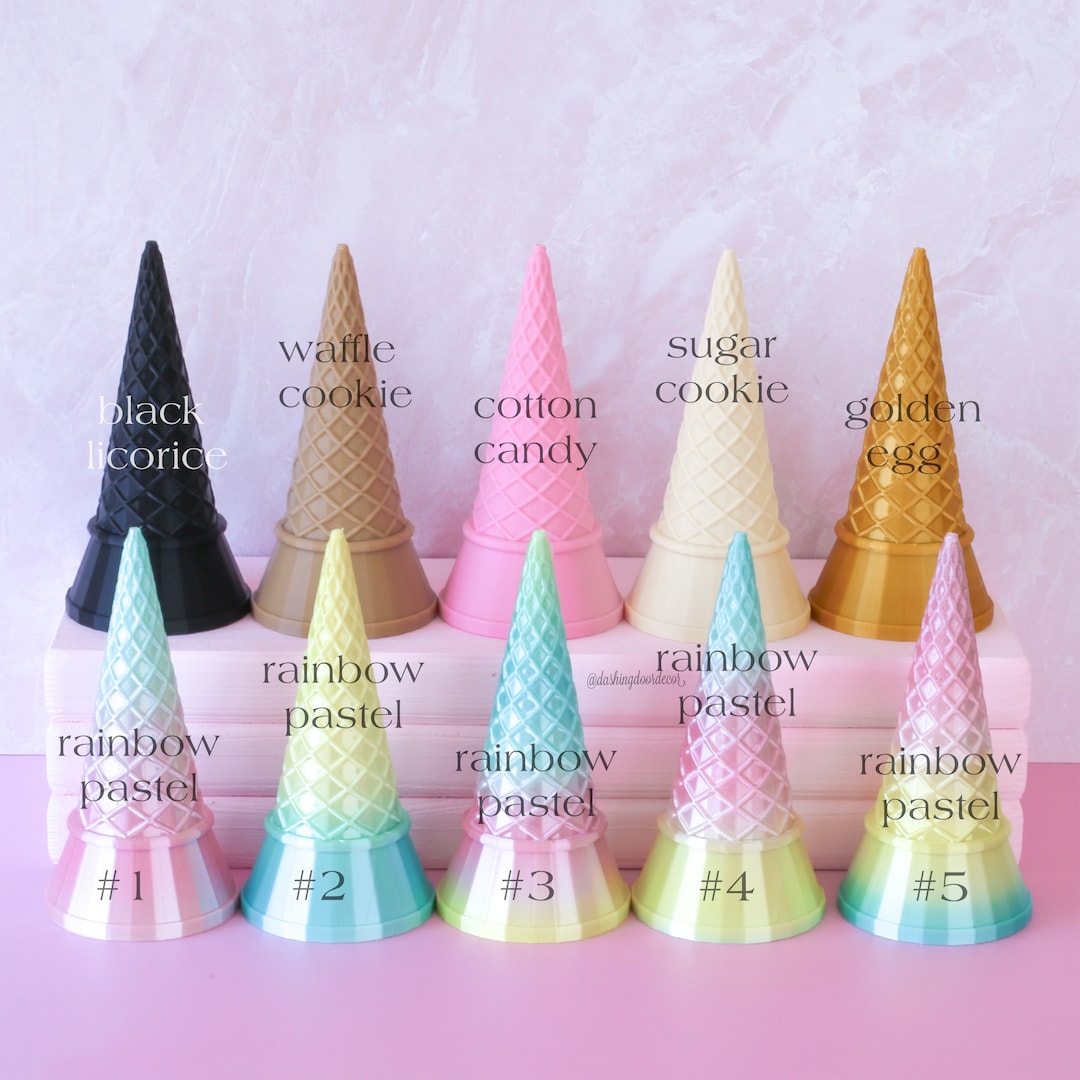 Fake Ice Cream Cone, Fake Waffle Cone, Fake Sugar Cone, Fake Bake Ice ...