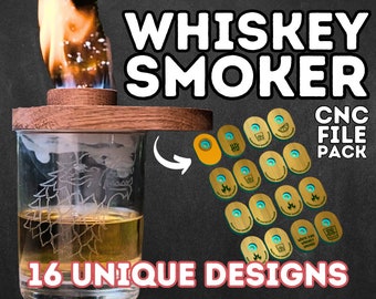Whiskey Smoker CNC Files - Etsy