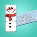Snowman Chocolate Candy Wrapper: Winter Party Favor (PDF) - Etsy