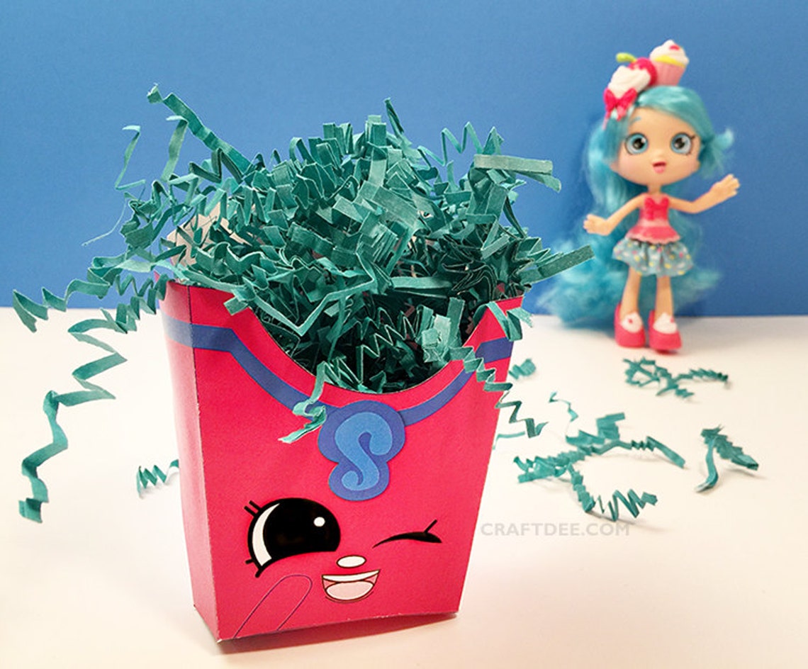 3.75 Pink Fiona Fries French Fry Box Season 3 Shopkins - Etsy