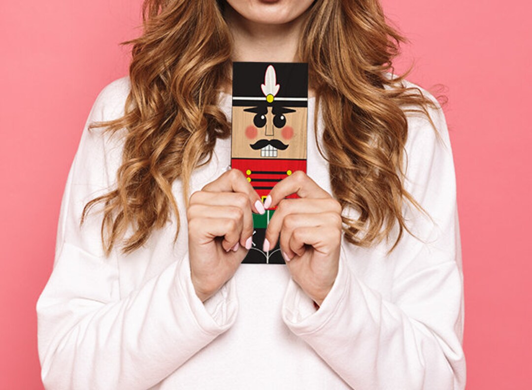 Nutcracker Christmas Candy Wrapper, Merry Christmas, Holiday Party ...