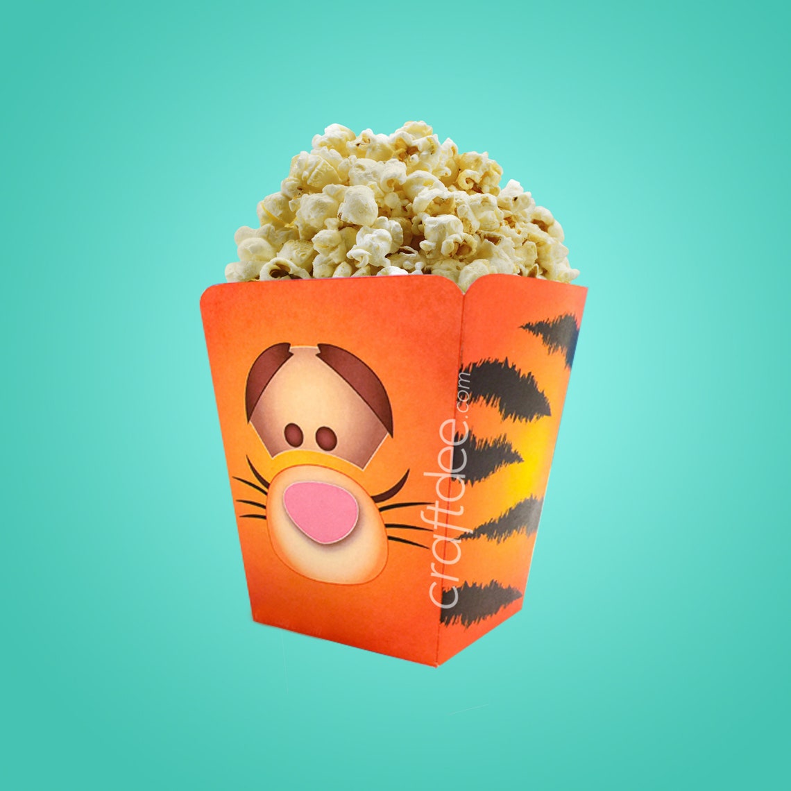 Tigger Tsum Tsum Popcorn Boxes Birthday Party | Etsy