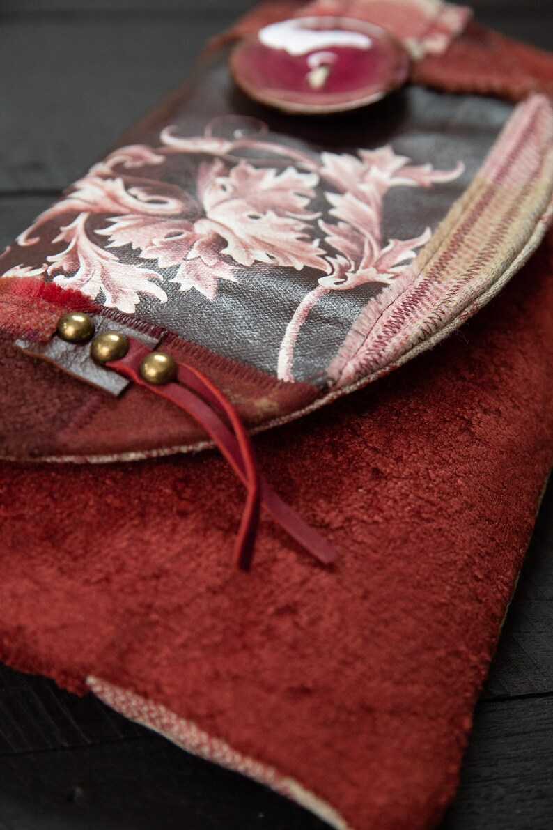 Over-sized Clutch Bag Made From Luxurious Designer Fabrics and Canvas ...