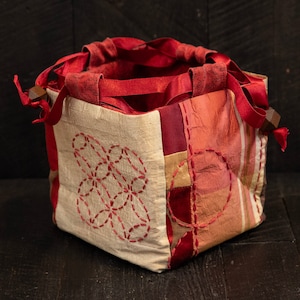 Reversible Japanese Rice Bag/komebukuro PDF Pattern, Instant Download ...