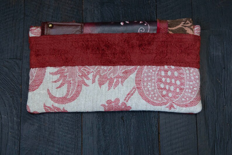 Over-sized Clutch Bag Made From Luxurious Designer Fabrics and Canvas ...