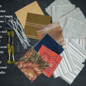 Slow Stitch Coaster Kit. Make Your Own Abstract, Boro-inspired Upcycled ...