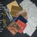 Slow Stitch Coaster Kit. Make Your Own Abstract, Boro-inspired Upcycled ...