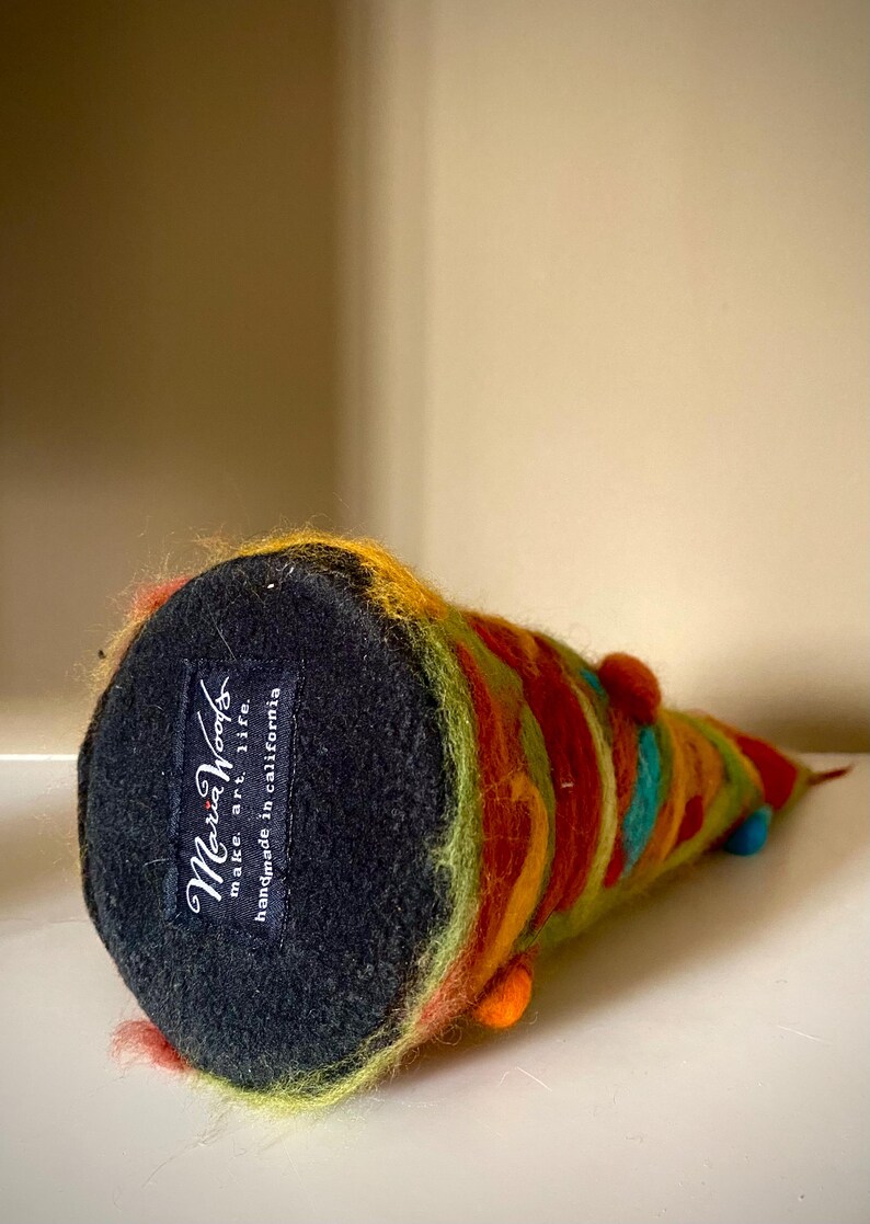 Handmade Needle-felted Merino Wool Christmas Tree. - Etsy