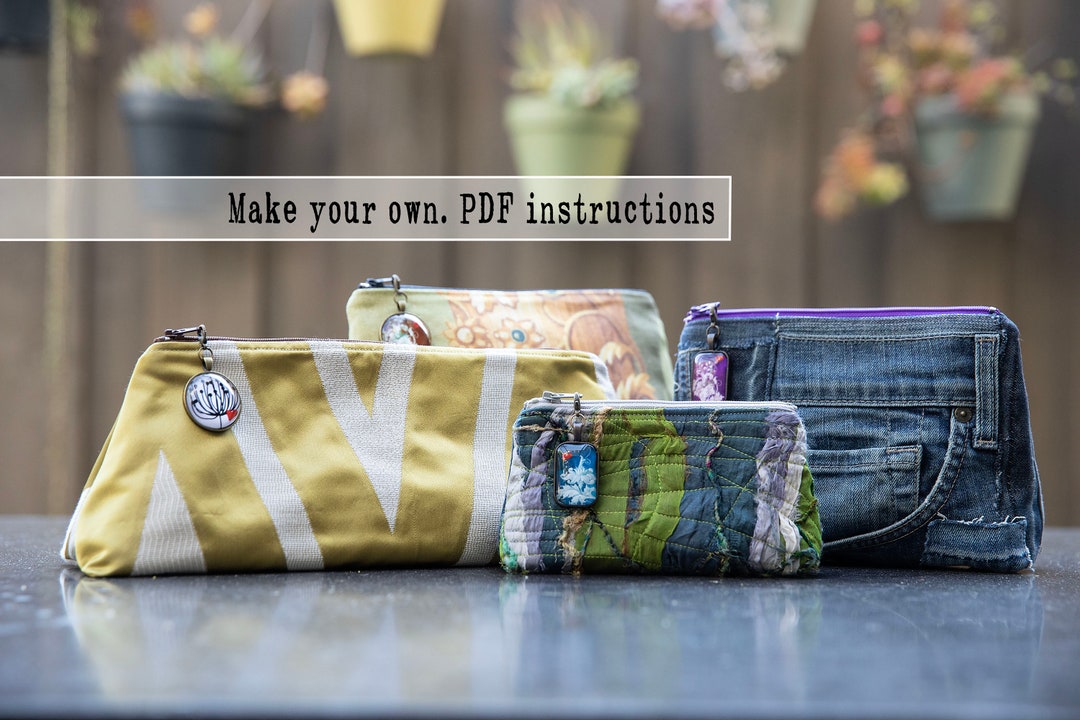 Flat Bottom Pouch Sewing Pattern: 4 Sizes, Beginner Friendly (PDF ...