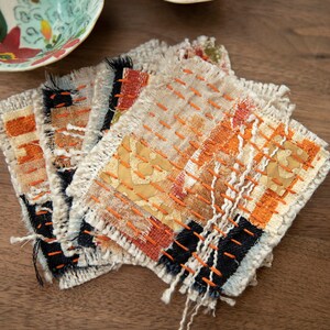 Sewing Tutorial for Japanese Boro-inspired Patchwork Coasters W/sashiko Stitching. PDF Pattern ...