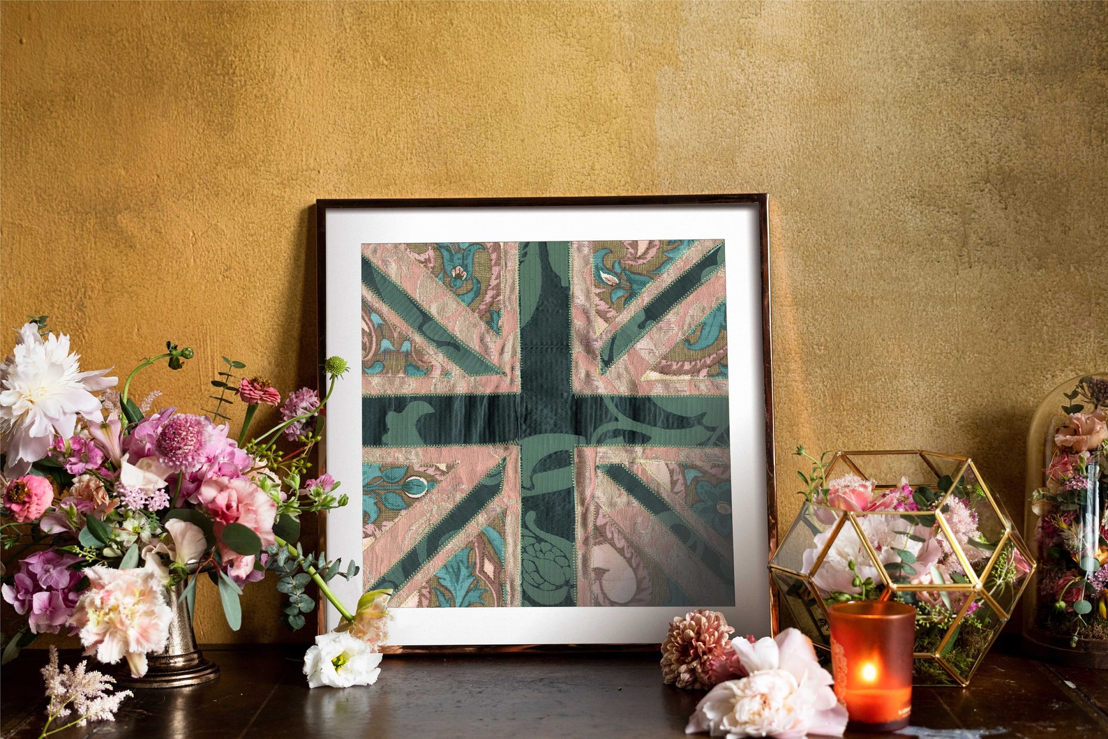 Downloadable Union Jack Print. Digital Union Flag Picture. Stitched ...