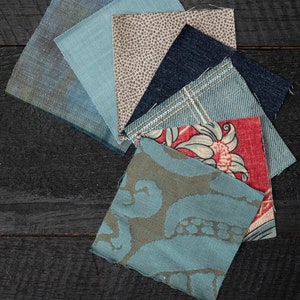 Slow Stitch Coaster Kit. Make Your Own Abstract, Boro-inspired Upcycled ...