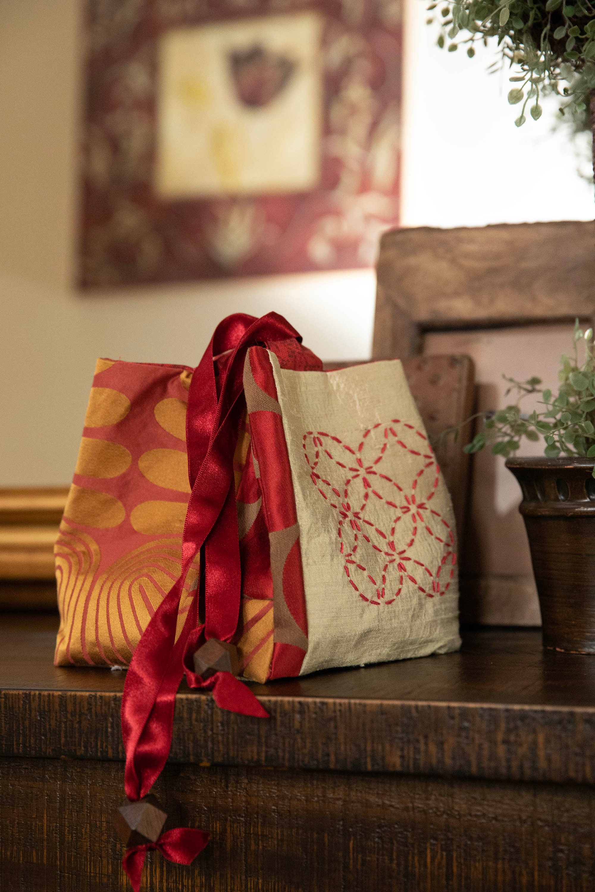 Reversible Japanese Rice Bag/komebukuro PDF Pattern, Instant Download ...