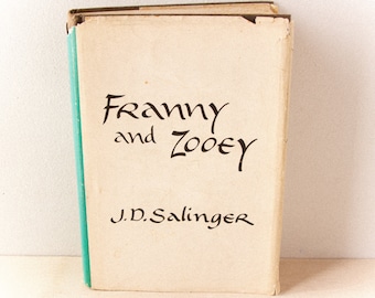 FRANNY & ZOOEY by J.D. SALINGER 1961 Hardcover Dust Jacket Author the ...