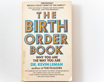 Birth Order Book - Etsy
