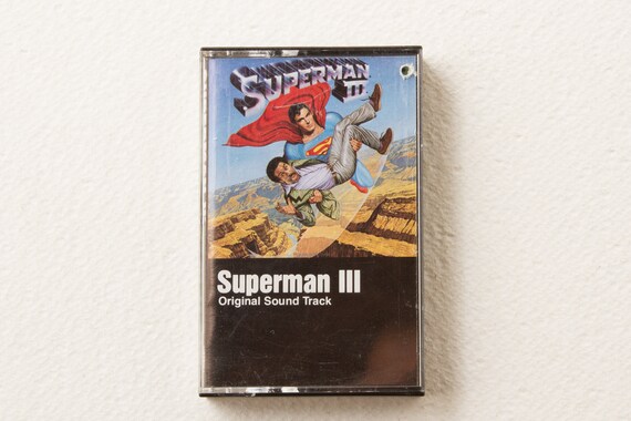SUPERMAN III Soundtrack 1983 Cassette Tape | Etsy
