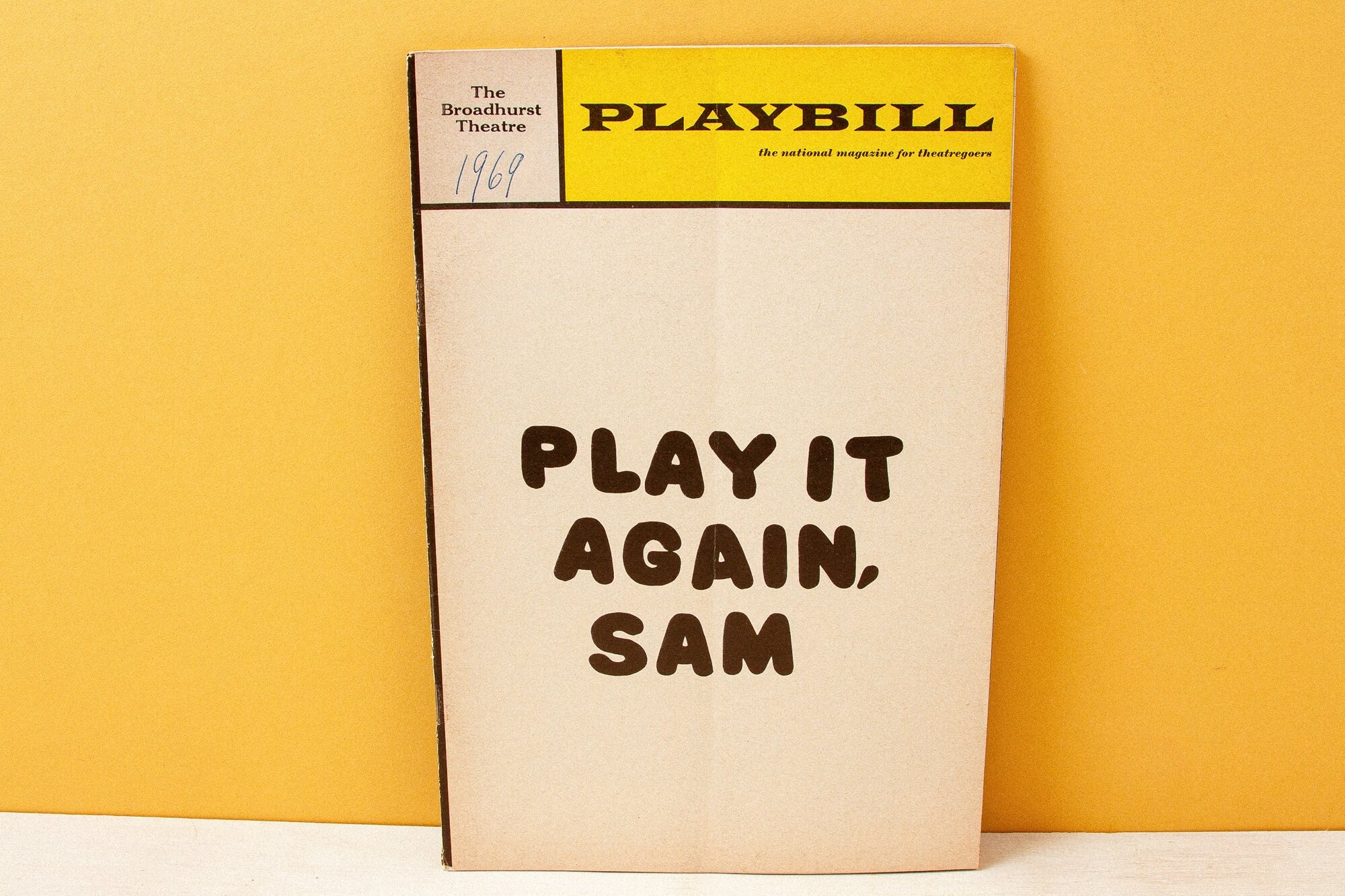 Blank Playbill Template