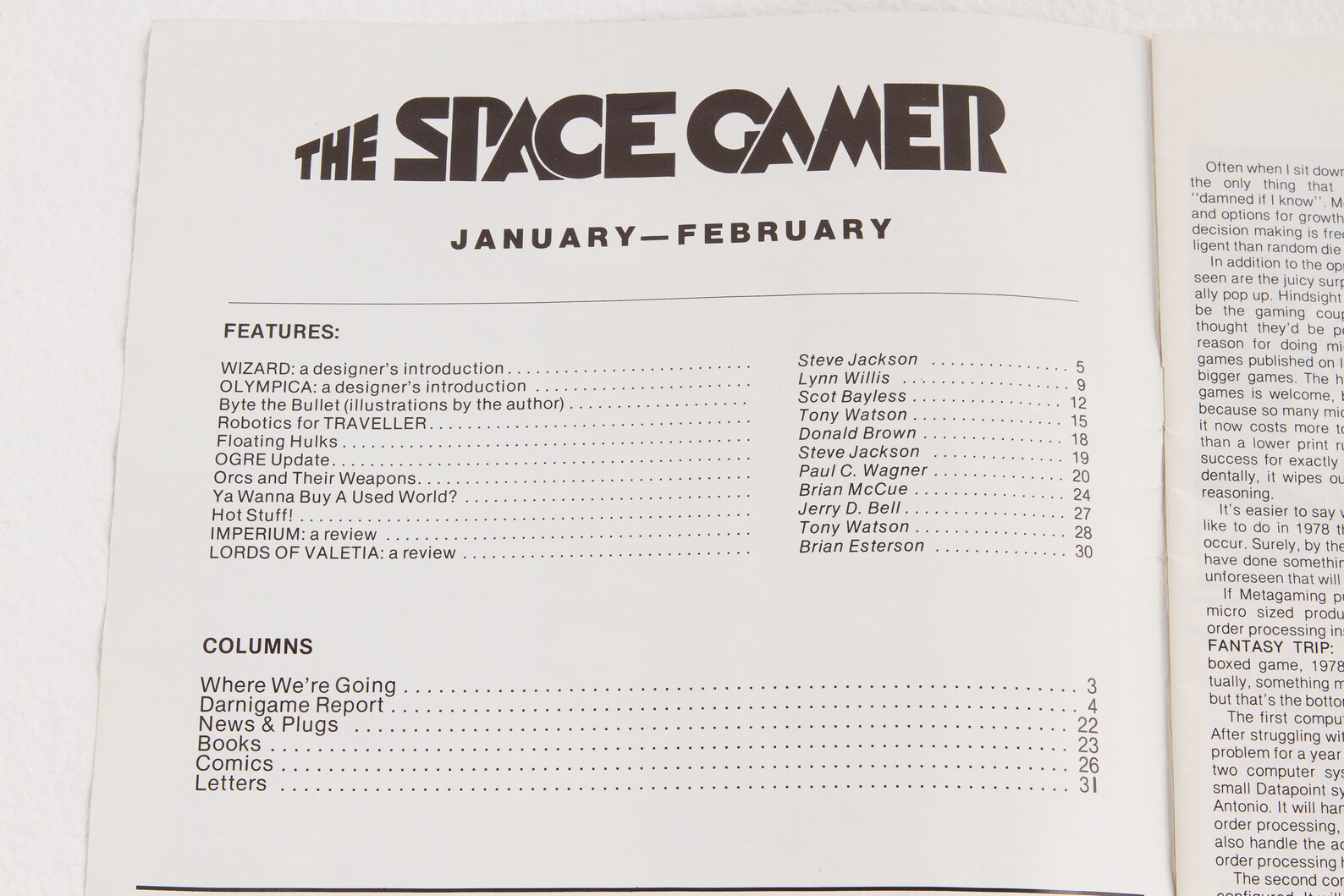 The Space Gamer Magazine No. 15 - Vintage Sci-fi RPG (1978) - Etsy