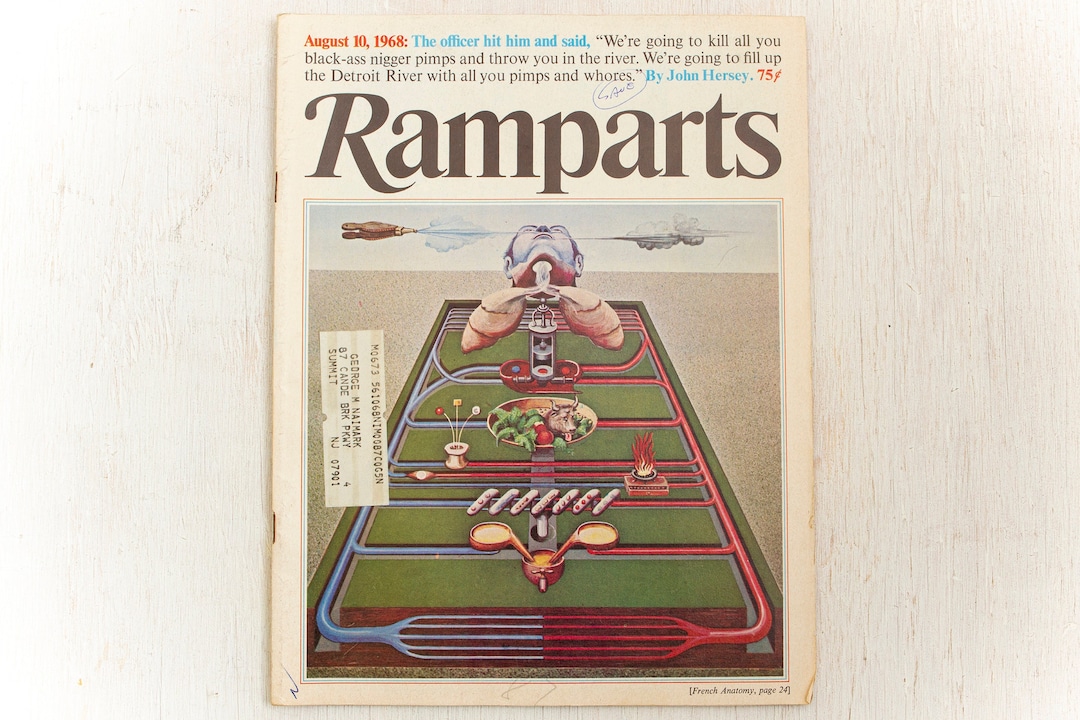 Ramparts Magazine (august 1968) | the New Left | 60s Radical Political ...
