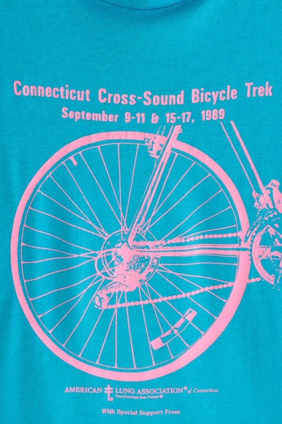 vintage Connecticut Bicycle T-Shirt 1989 | vintage 80s - Gem