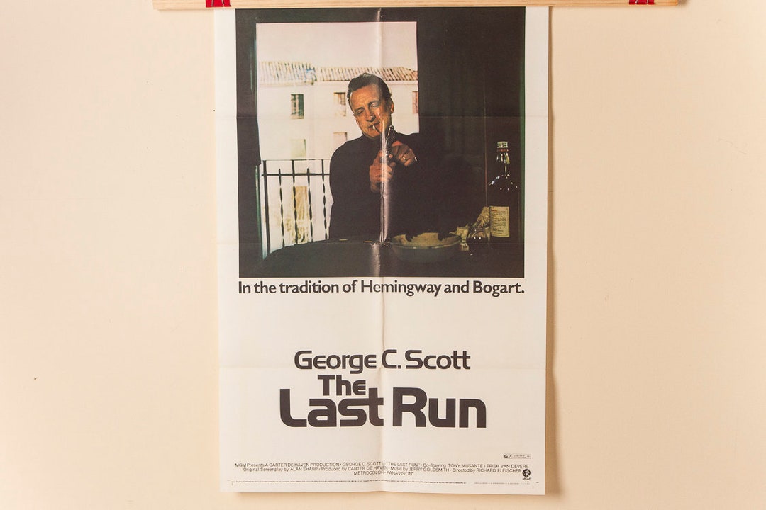 George C. Scott "the Last Run" (1971) Original Film Poster | Movie One ...