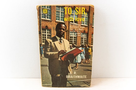 To Sir With Love 1962 E.R. Braithwaite Vintage Paperback - Etsy