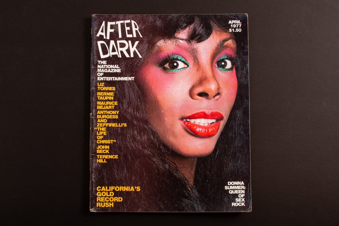 Donna Summer - After Dark Magazine, April 1977 - Vintage Entertainment ...